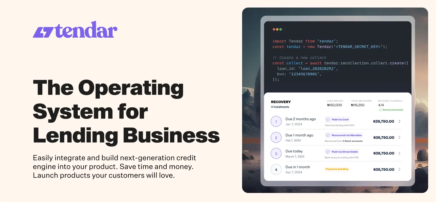 Loan Management Software for Modern Lenders | Tendar