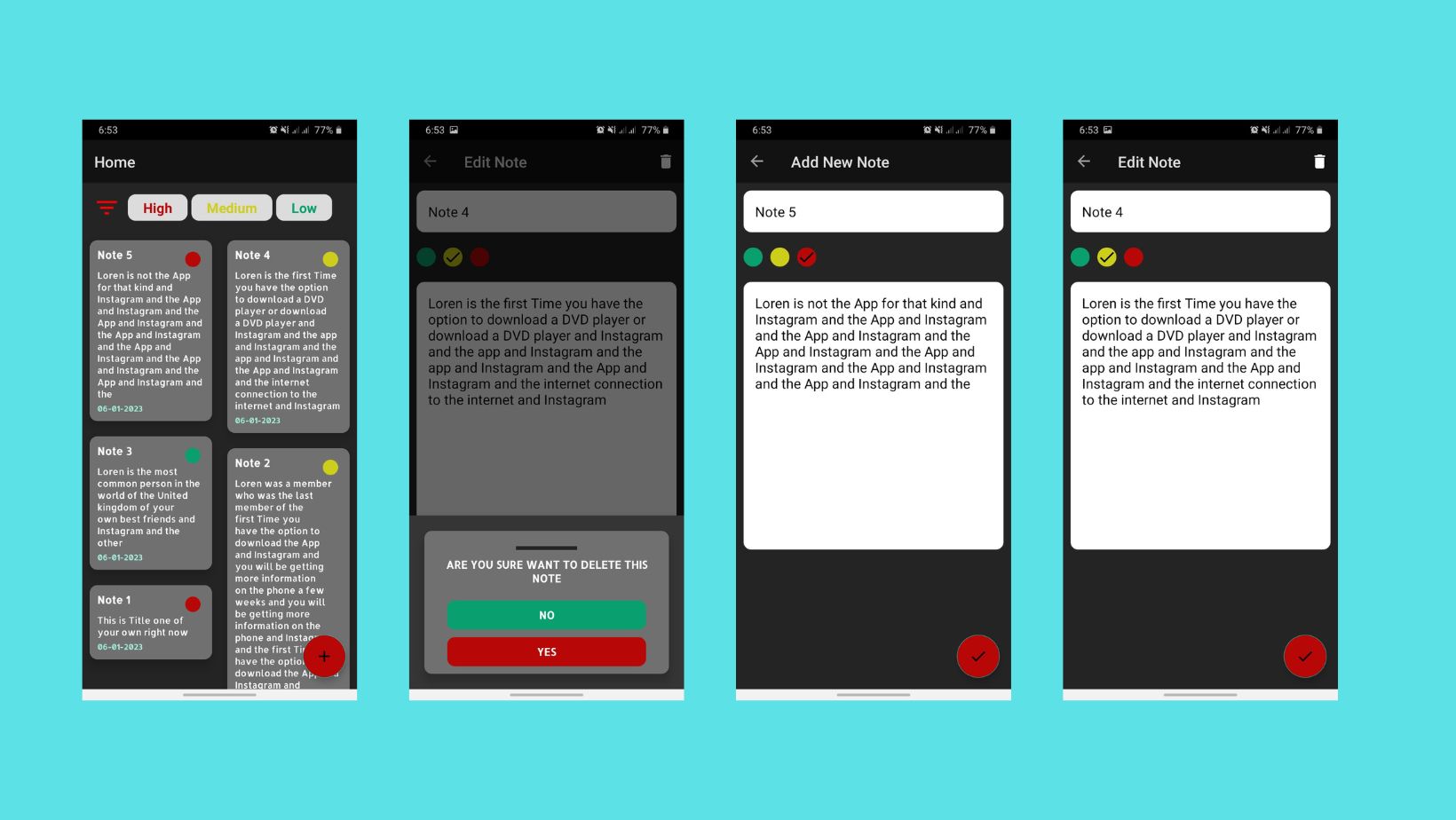 A Simple Notepad App Built With Kotlin