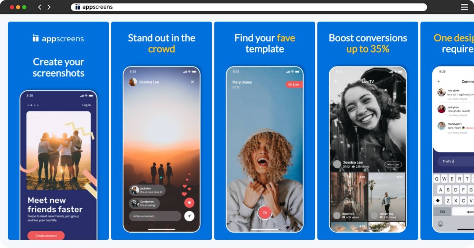 AppScreens: App Store Templates | Inspired by Walmart