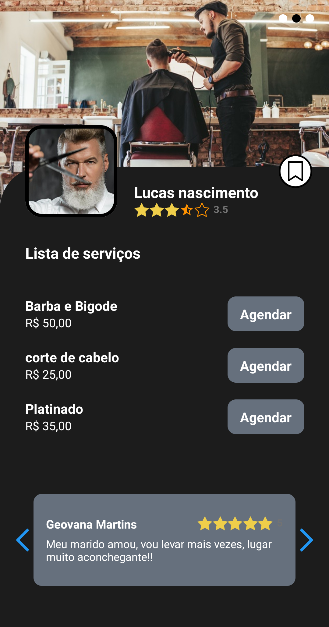 GitHub - lucasnl1/barbeiro: O React Native Barber App é um aplicativo ...