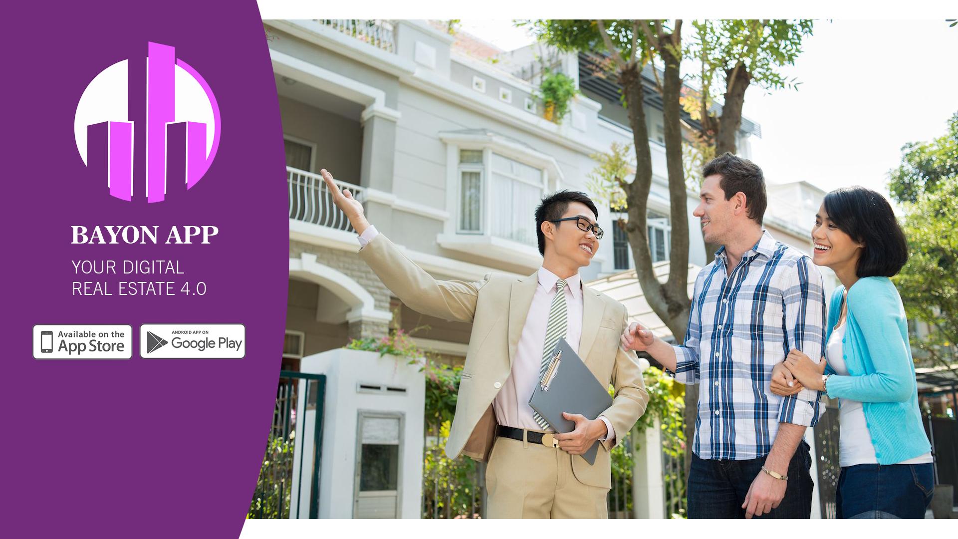 BAYON App digital realestate marketplace