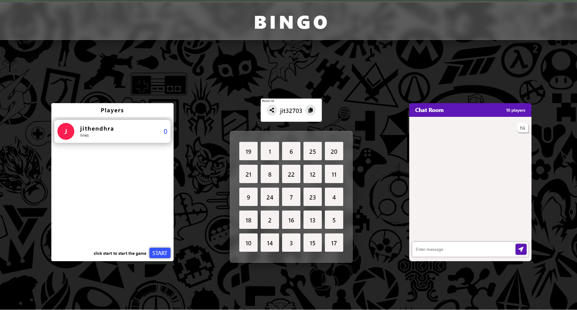 GitHub - jithendhra567/Bingo: Online multiplayer game
