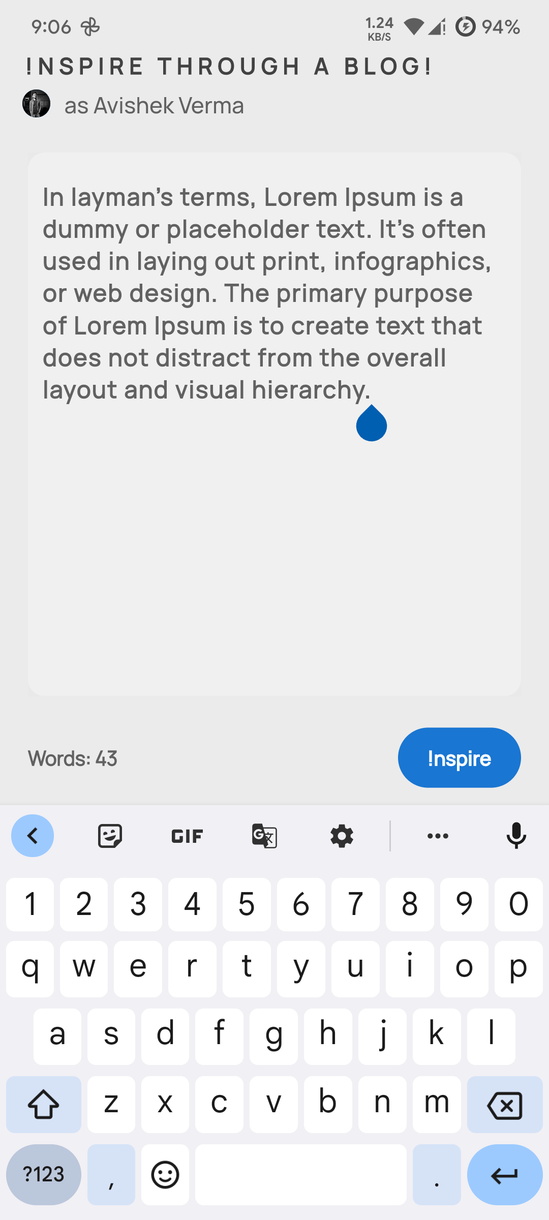 GitHub - Imperial79/inspire-a-million: This is a simple blog app which connects you with other ...