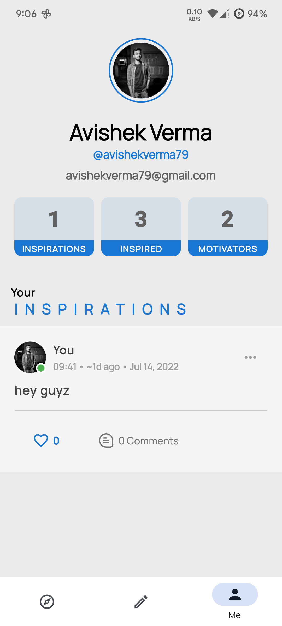 GitHub - Imperial79/inspire-a-million: This is a simple blog app which connects you with other ...