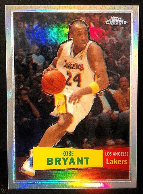 2007 Topps Chrome Kobe Bryant 1957-58 Variations Refractors /999 Raw ...