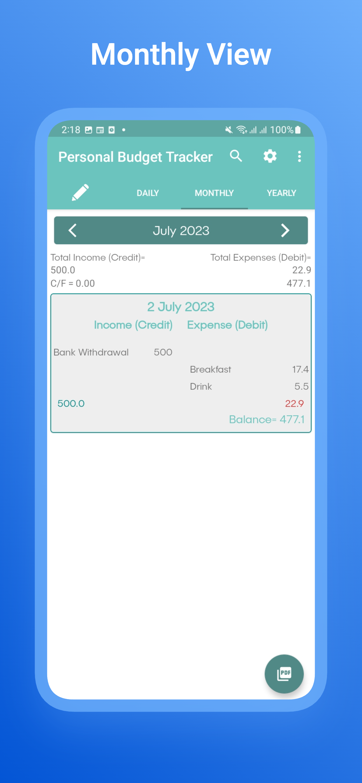 GitHub - saadshafqat/Personal-Budget-Tracker: Unlock Financial Freedom ...
