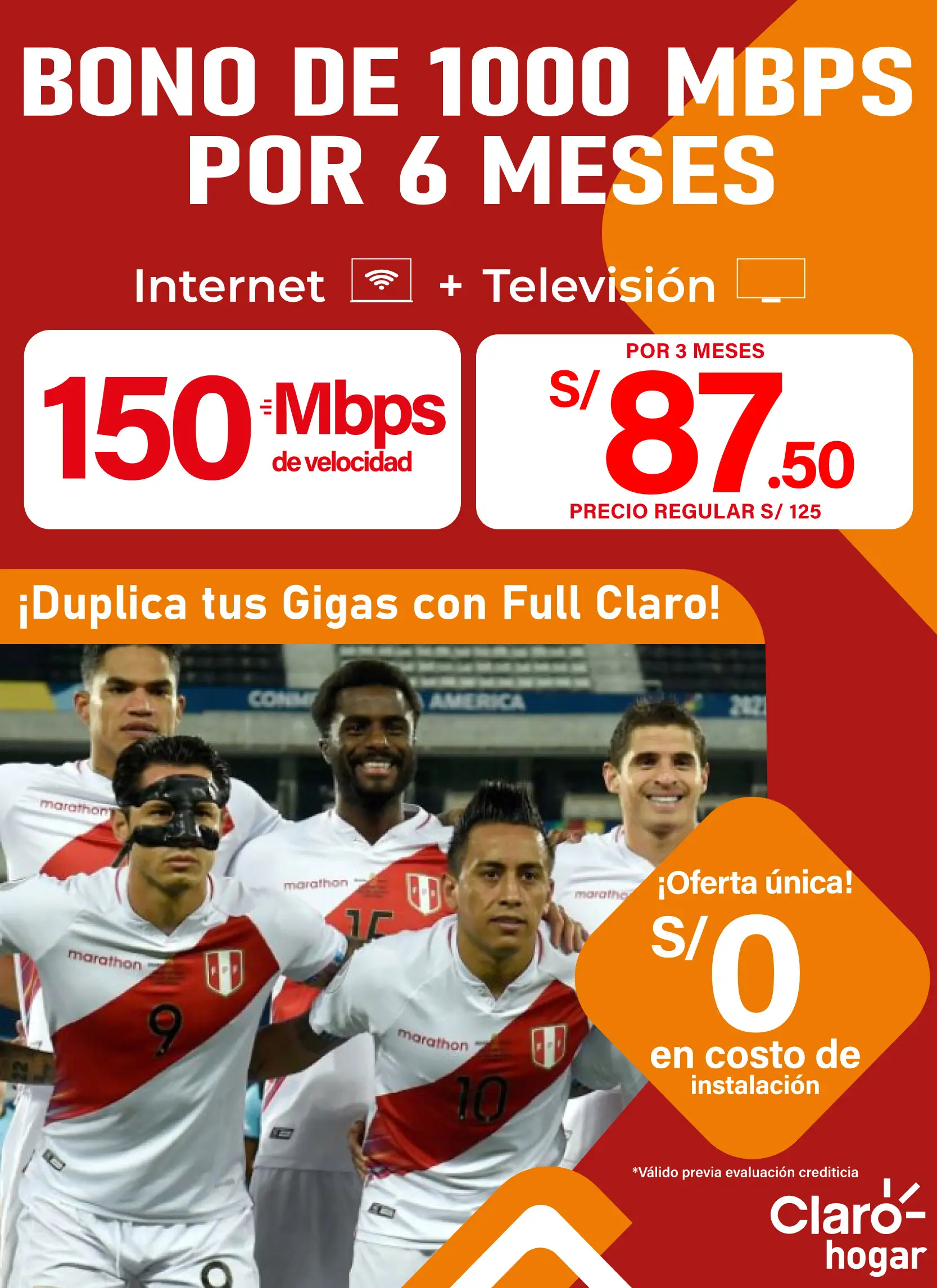 Planes Claro Hogar Perú