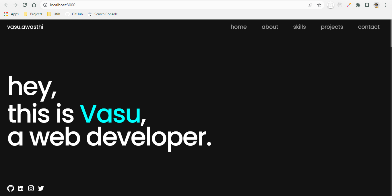 Build a Responsive Portfolio Project in React from scratch Build a Responsive Portfolio Project in React from scratch