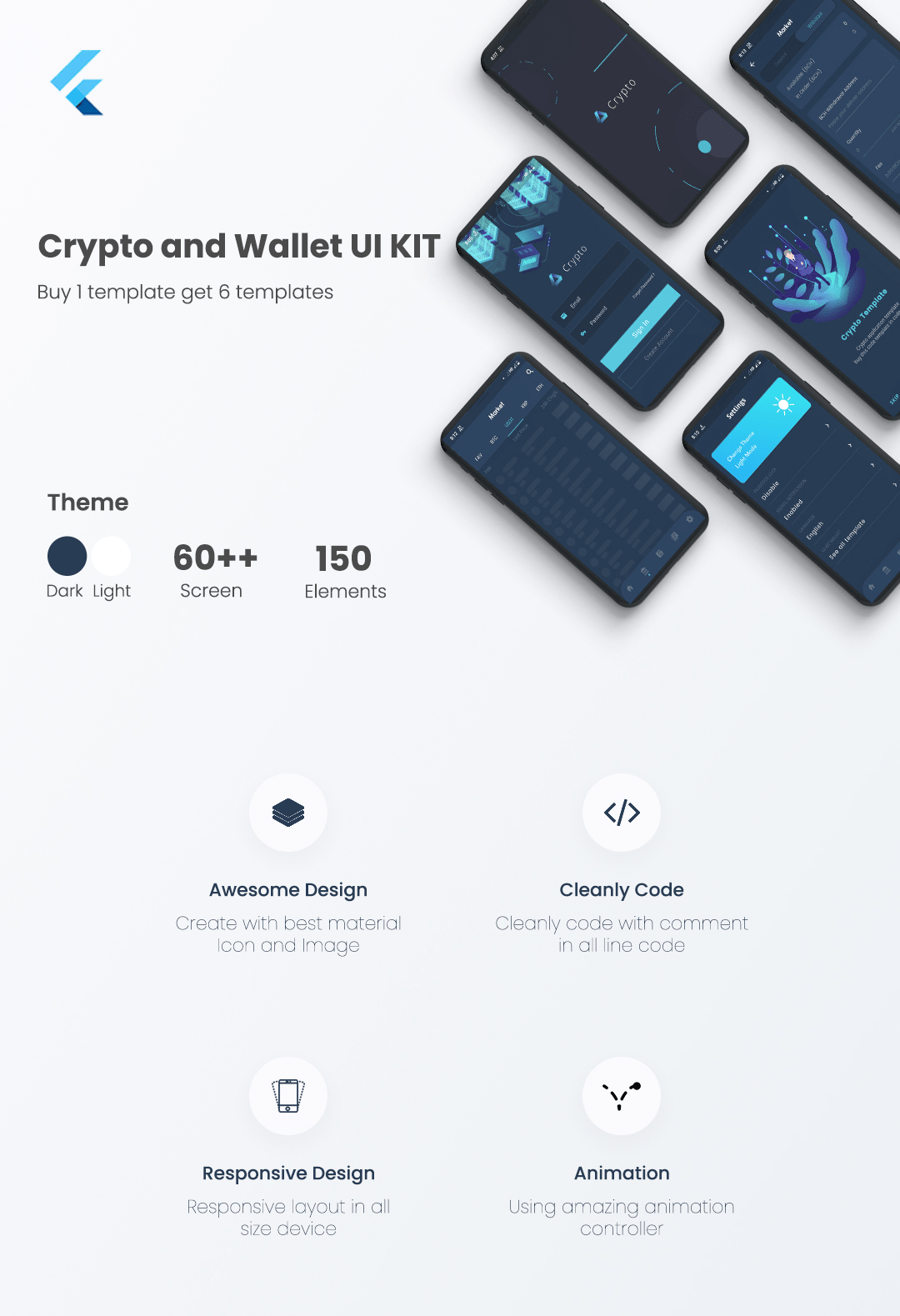 Crypto App Flutter Cryptocurrency App Trade And Wallet Flutter 3 0 App