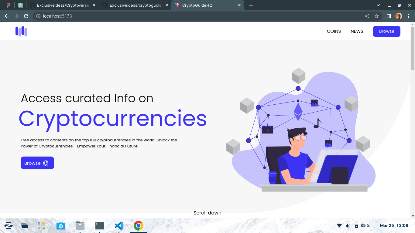 GitHub - Exclusiveideas/cryptoguidehq: An application that keeps you updated on the crypto space ...