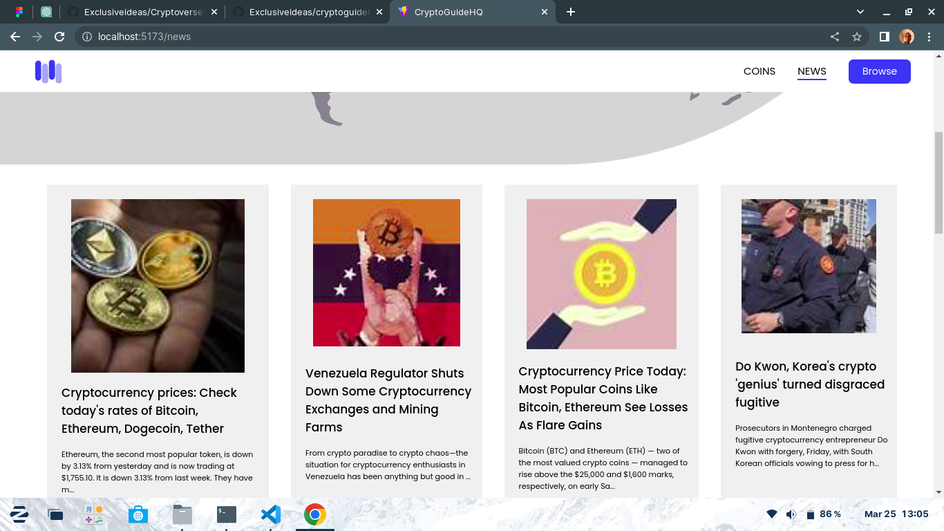 GitHub - Exclusiveideas/cryptoguidehq: An application that keeps you updated on the crypto space ...