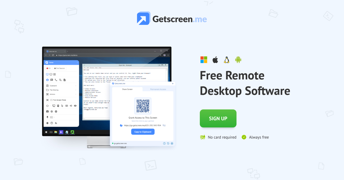 Getscreen.me Desktop Dashboard for Windows: Smarter Remote Access