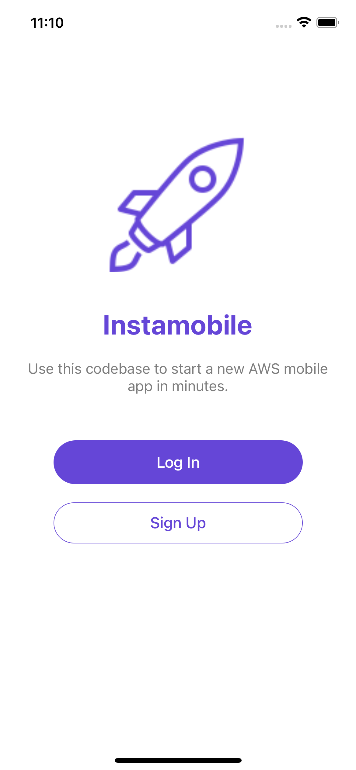 React Native AWS Amplify - Starter Project - Download