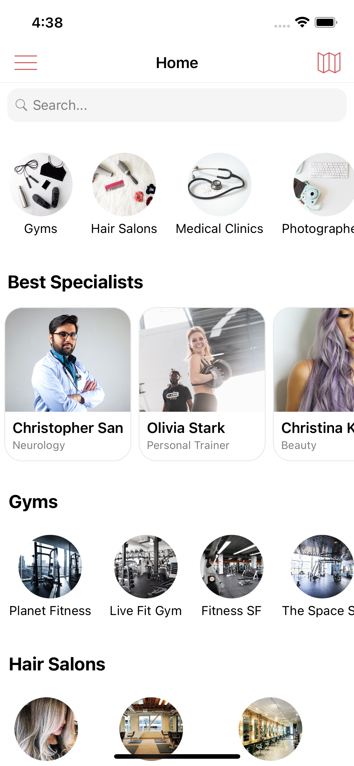 React Native Booking App for Appointments - Download