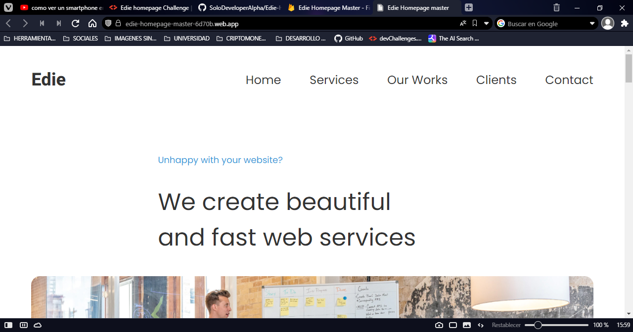 GitHub - SoloDeveloperAlpha/Edie-Homepage-master