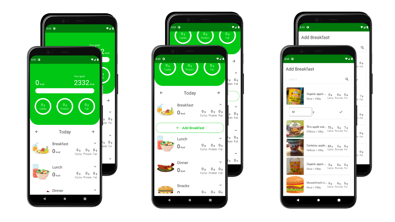 GitHub - asfroggen/CalorieTracker