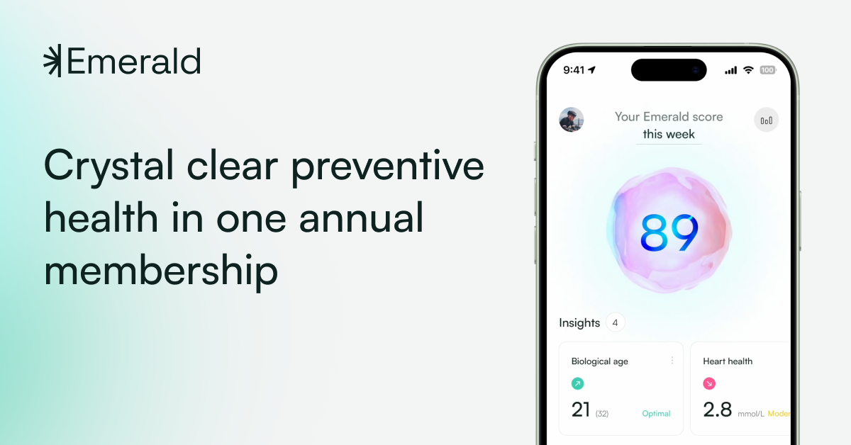 Emerald | Take control of your long-term health