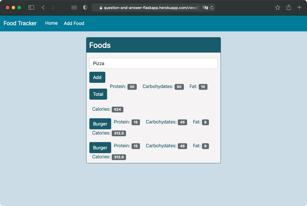 GitHub - reuben21/Basic-Diet-Tracker-Made-with-Flask: A Basic Web Application With Flask using MySQL