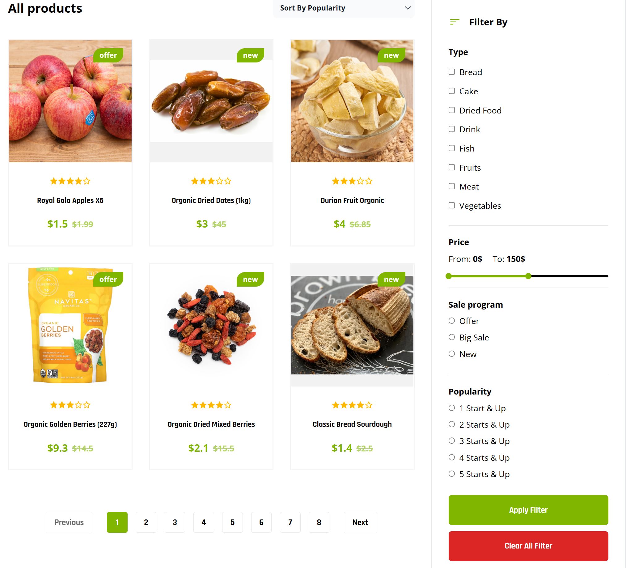 freshmeals - Codesandbox