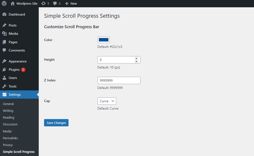 Building a Customizable Scroll Progress WordPress Plugin - Gideon Idoko Building a Customizable Scroll Progress WordPress Plugin - Gideon Idoko
