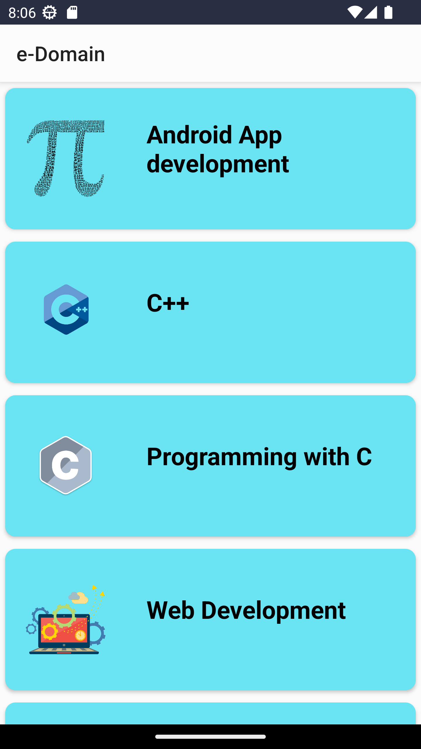 GitHub - Ultranmus/e-Learning-App