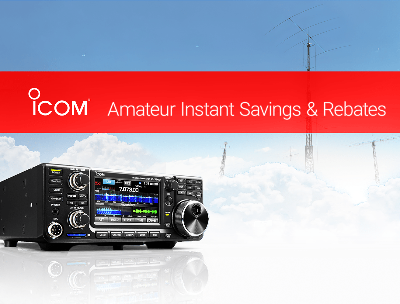 Rebate | Rebate | Media & Promotions | Icom America.