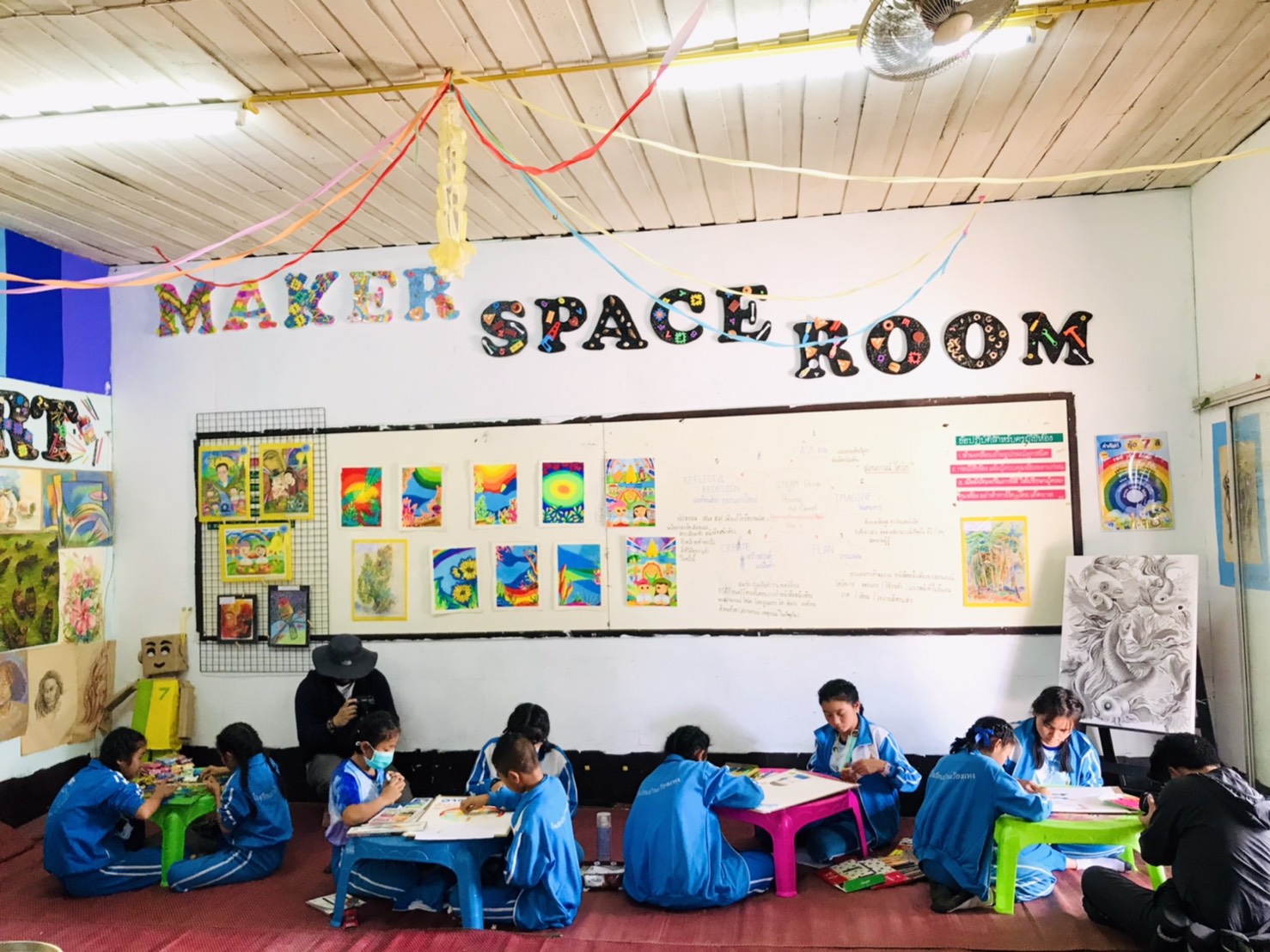 Inskru | Makerspace room ห้องเรียนอาร์ตๆสร้างสรรค์ด้วยSTEAM