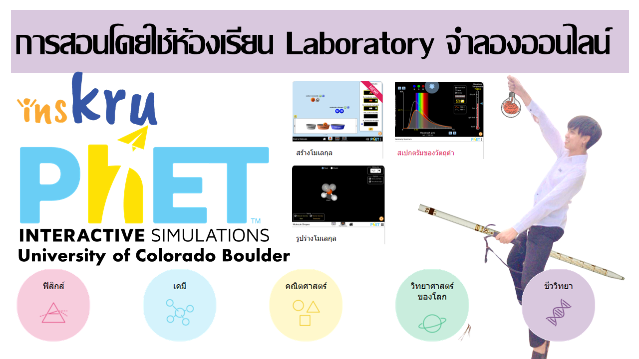 การสอนโดยใช้ห้องเรียนจำลอง Laboratory ออนไลน์ - insKru