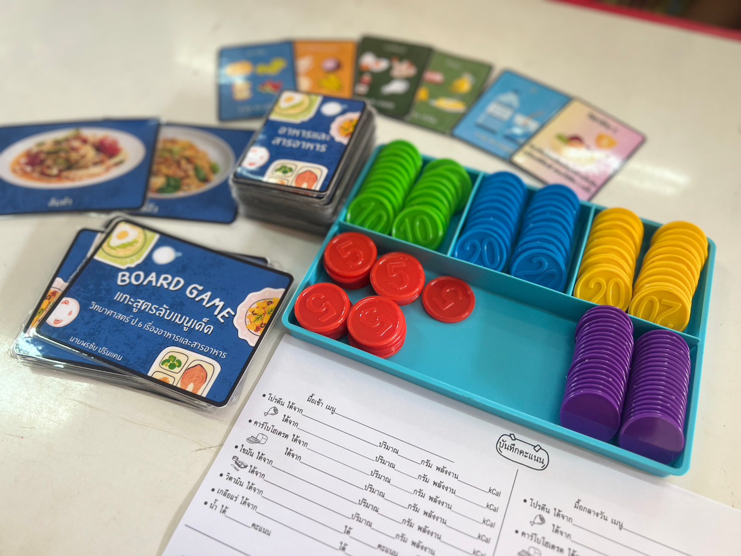 Inskru | บอร์ดเกม แกะสูตรลับเมนูเด็ด