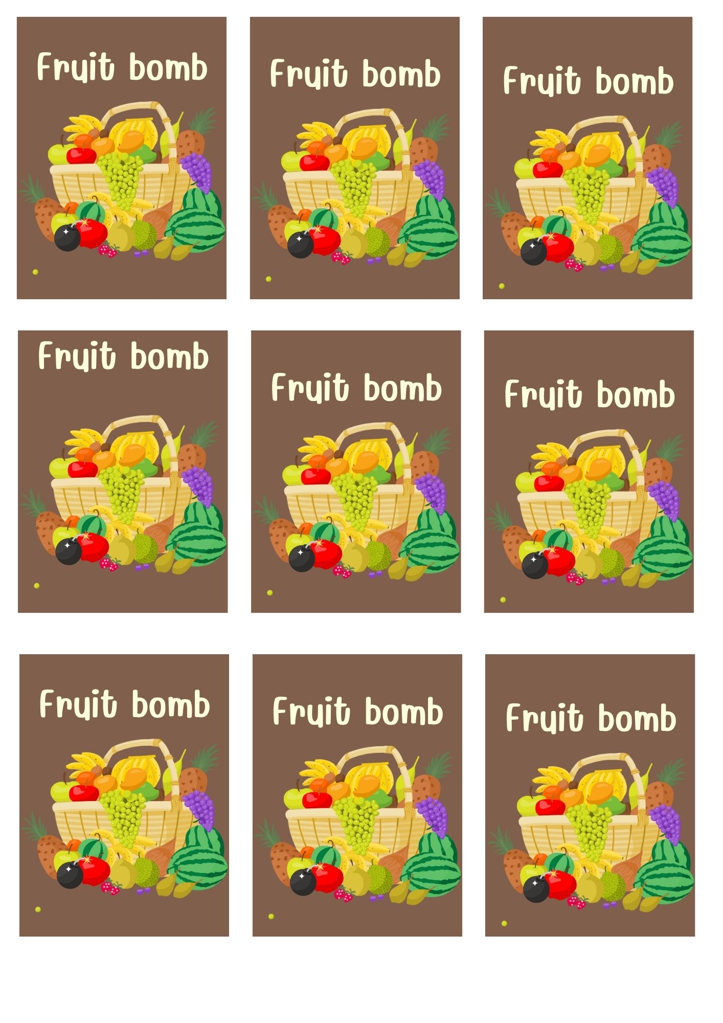 Fruit Bomb - insKru