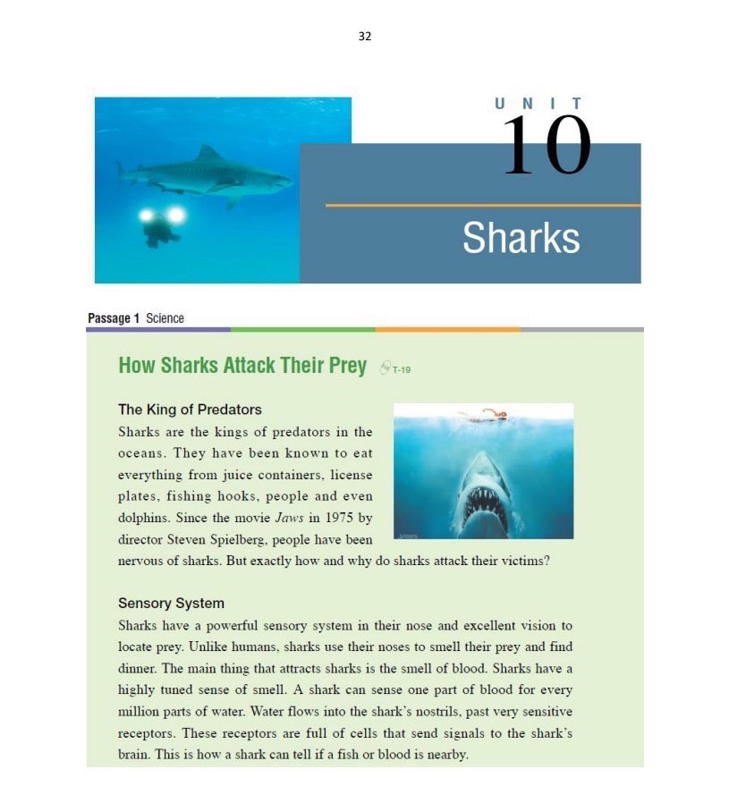 Inskru | Reading : How shark attack their prey