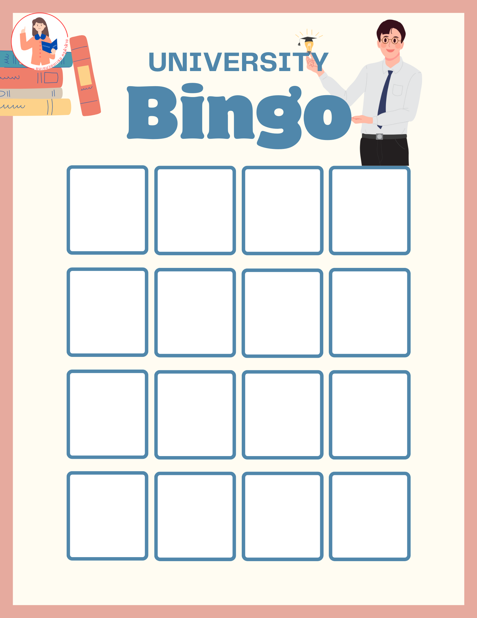 Inskru | University Bingo