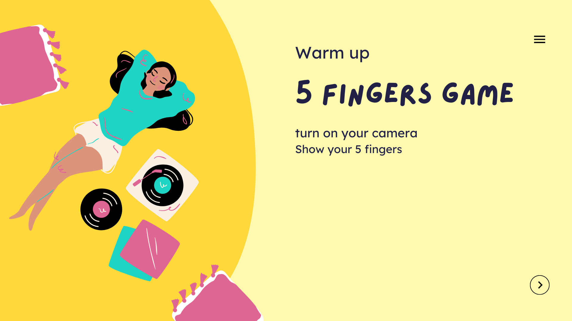 five fingers game - insKru