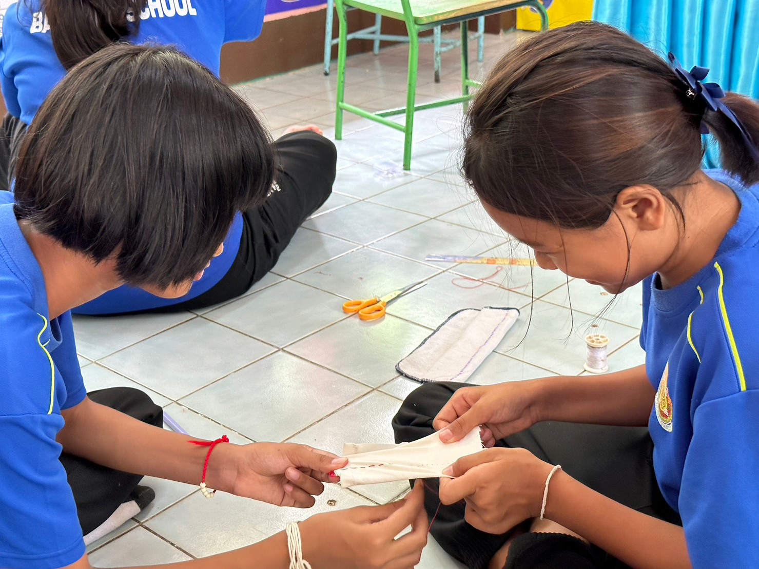 Inskru | กิจกรรมการเรียนการสอน Active Learning "ป.5 ก็เย็บผ้าเป็น"