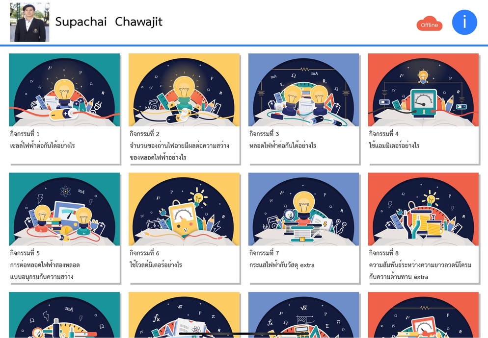 Inskru | กระแสไฟฟ้าผ่านปลายนิ้วด้วย App IPST VE