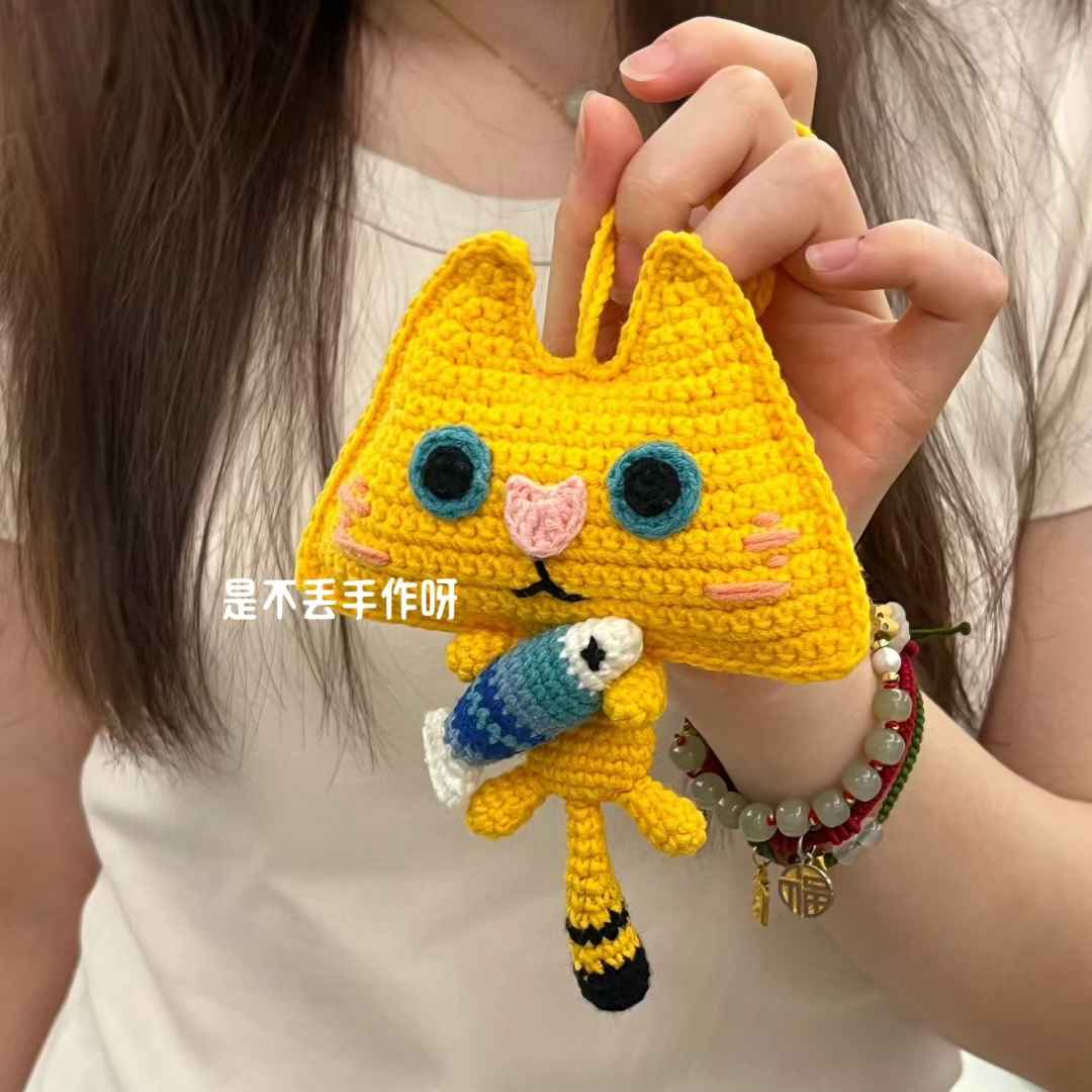 Chart móc mèo cá | Tiểu Phương Crochet - Hướng dẫn móc len và Chart ...