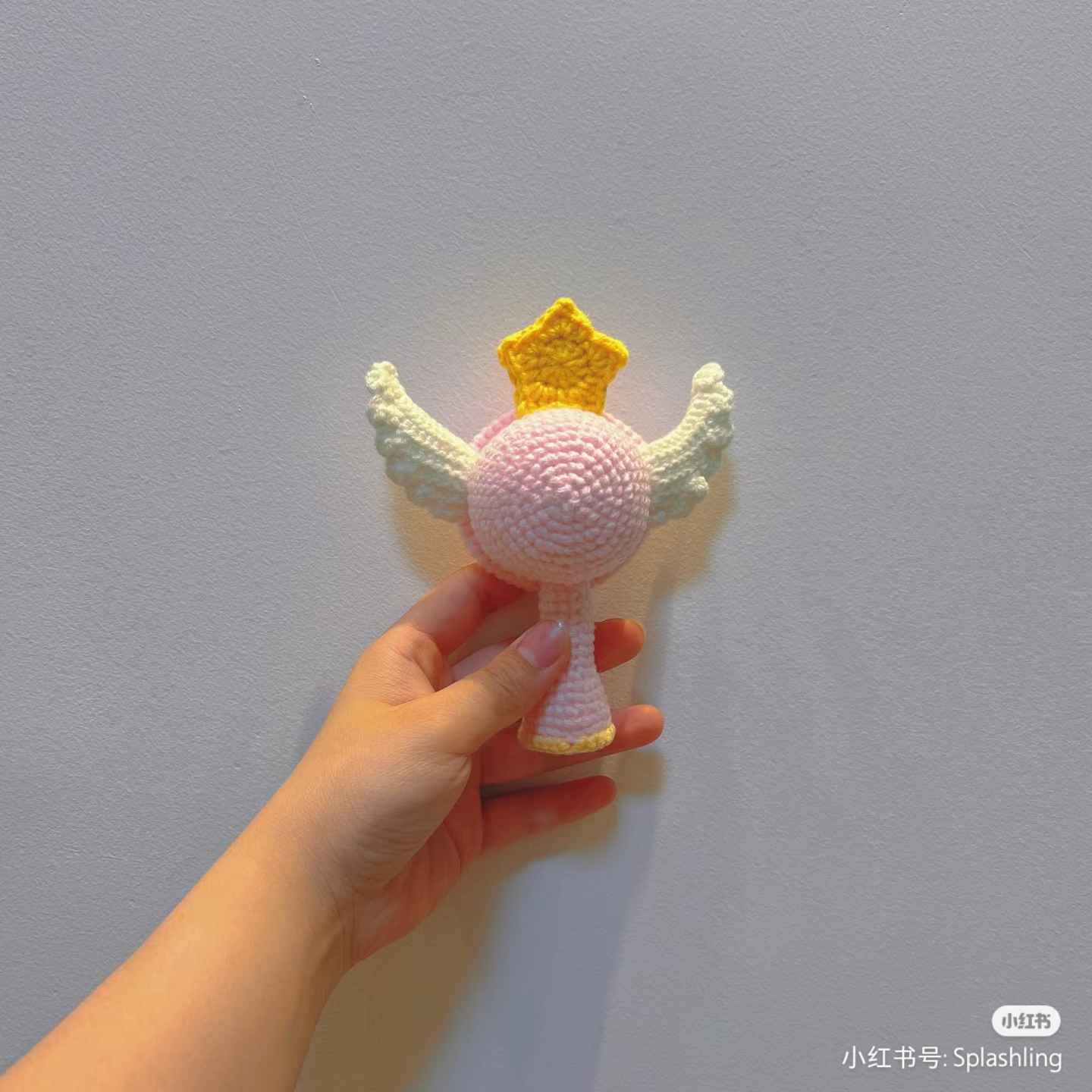 Chart móc bánh bao thiên thần - fairy stick Dumpling crochet pattern ...