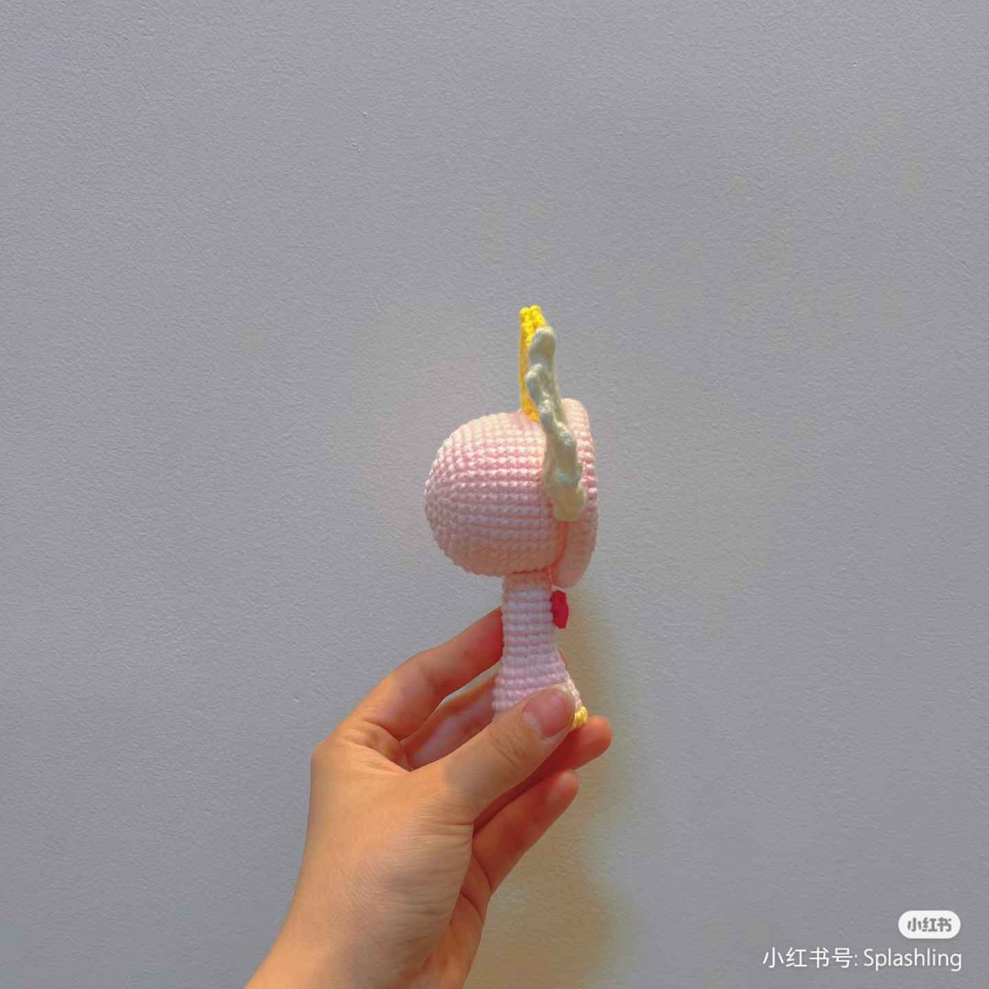 Chart móc bánh bao thiên thần - fairy stick Dumpling crochet pattern ...