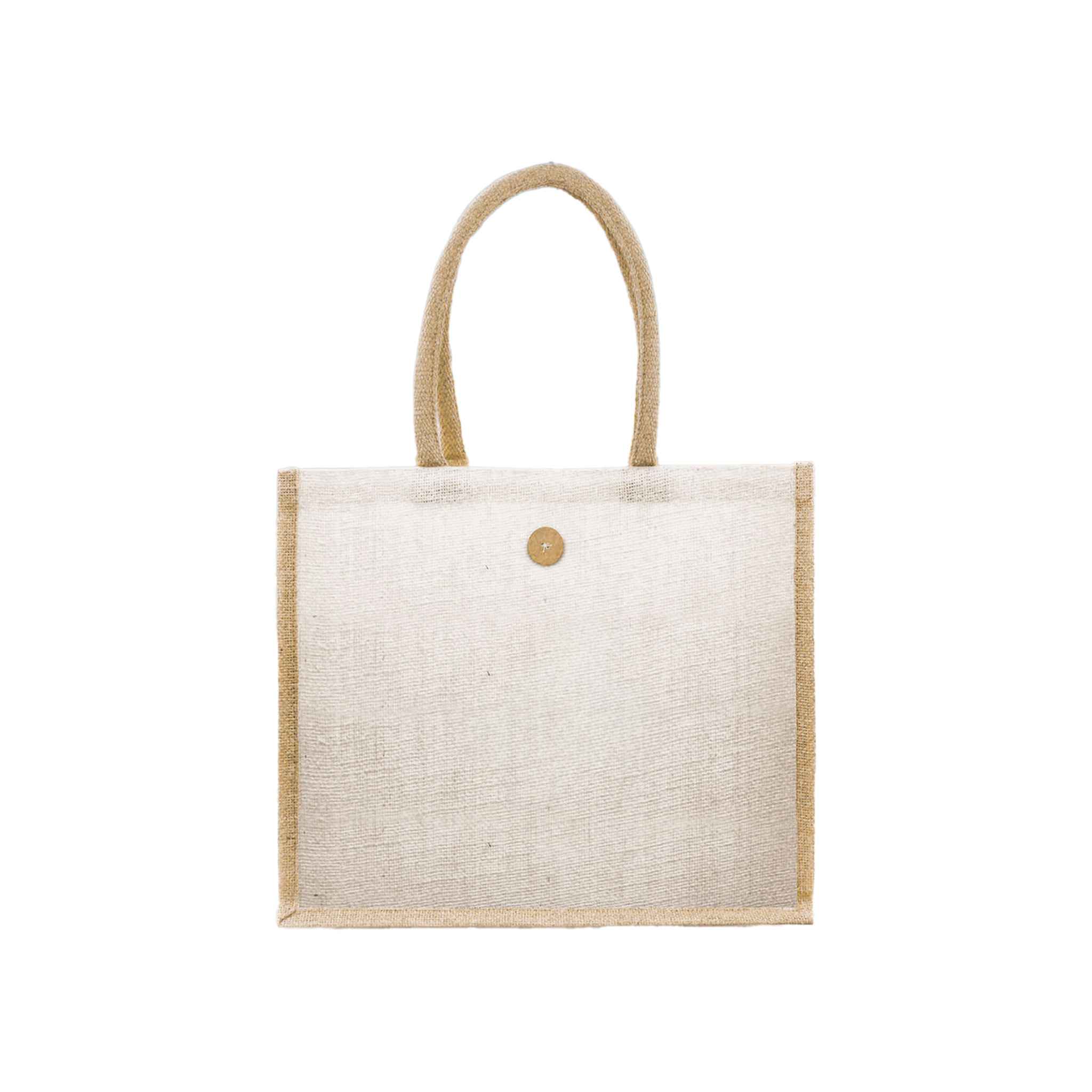 Jute Bag with Button | Eco-Friendly Corporate Gifts Dubai