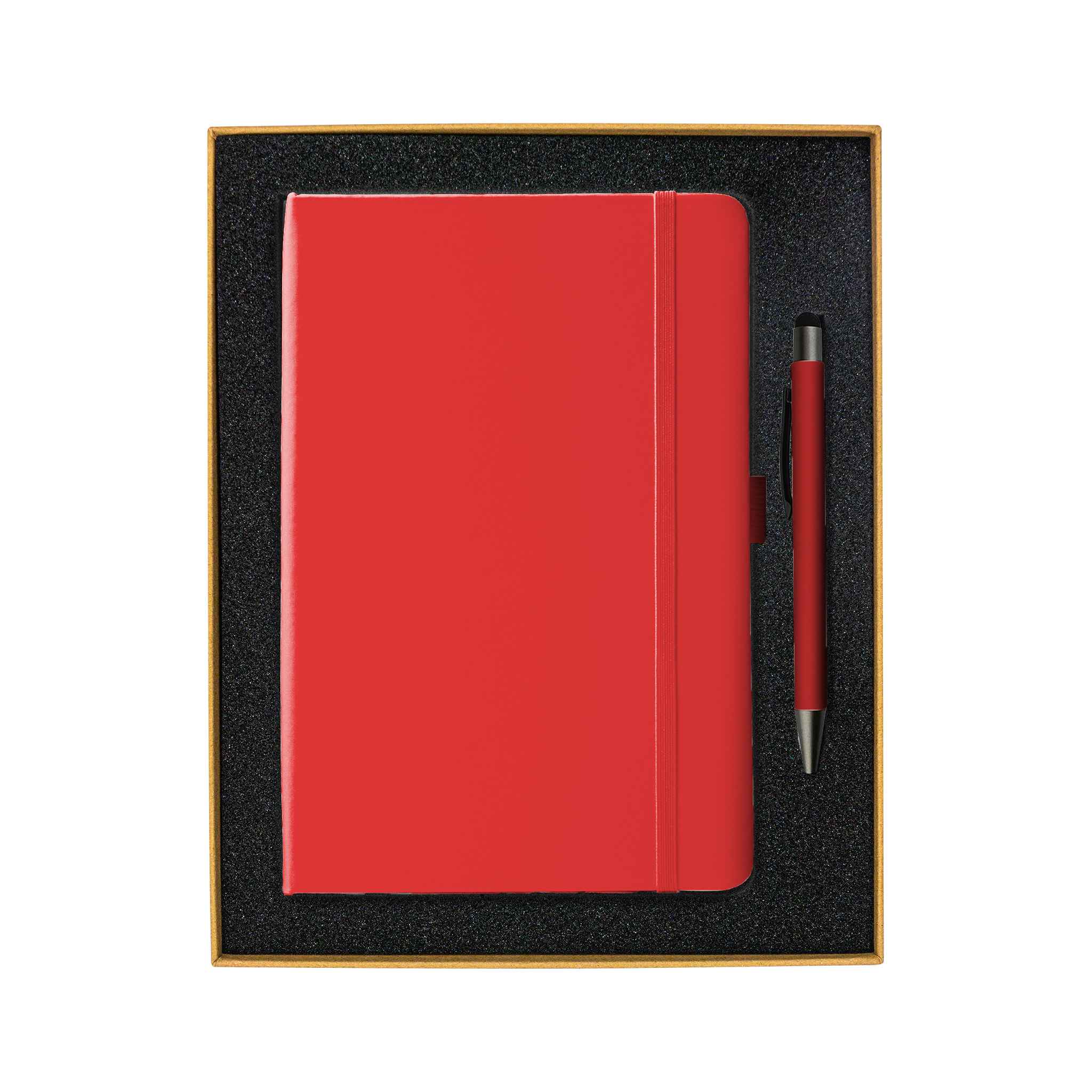 Elegant Red Notebook & Pen Gift Set | Perfect for Corporate Gifting