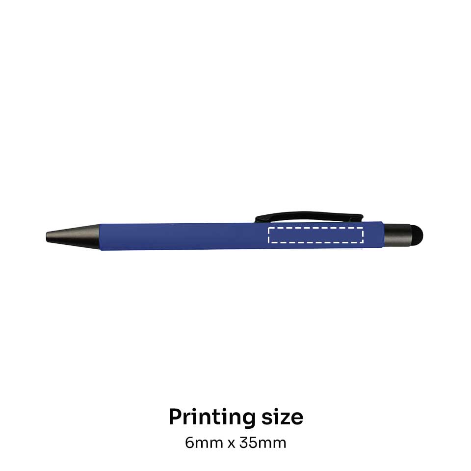 Red Metal Pen with Color Stylus | Corporate Gifts Dubai