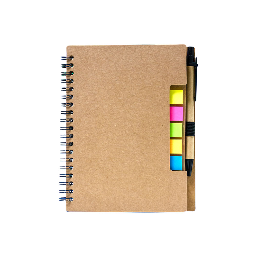 A5 Notebook with Pen and Sticky Notes | Corporate Gifts Dubai