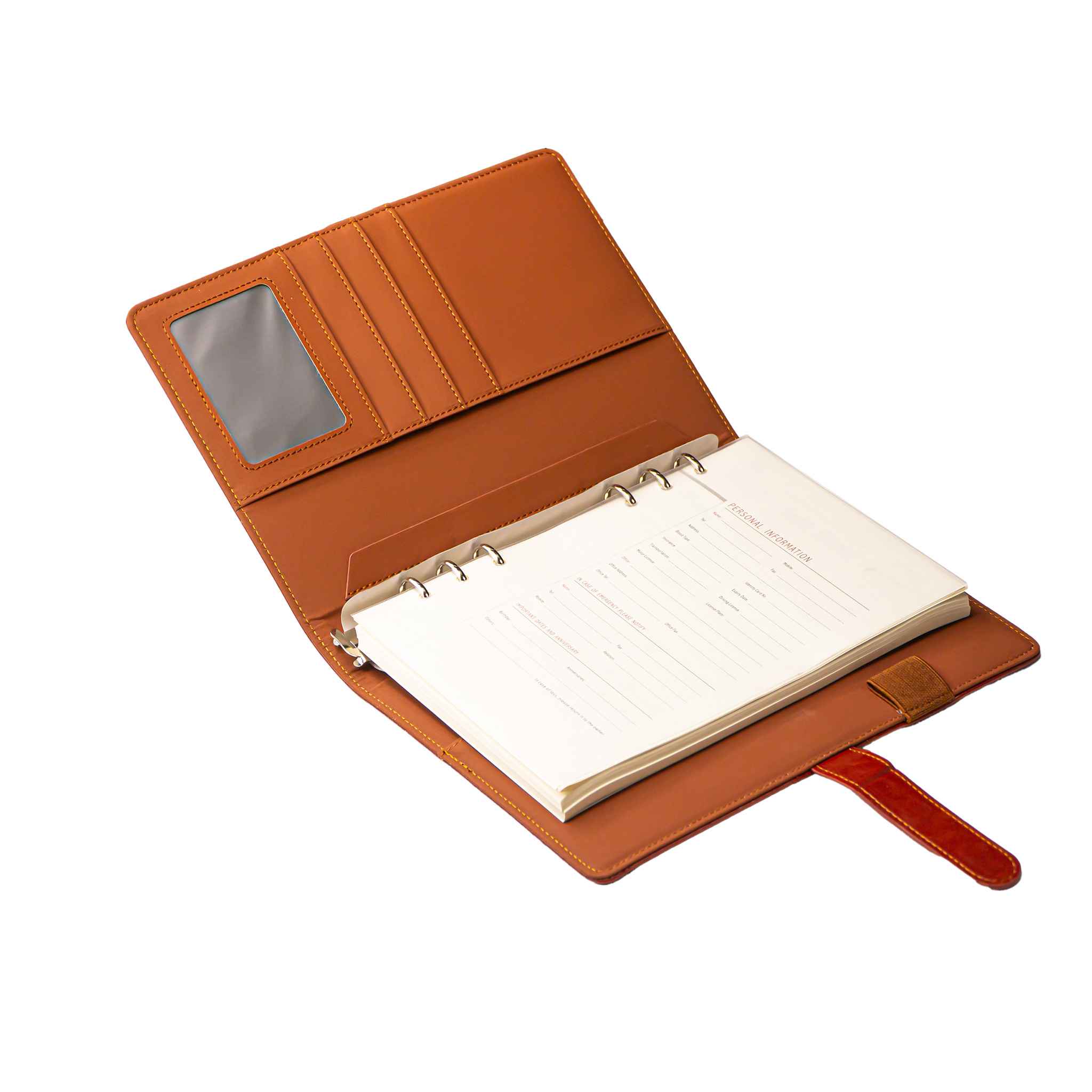 Brown PU Organizer | Corporate Gifts Dubai