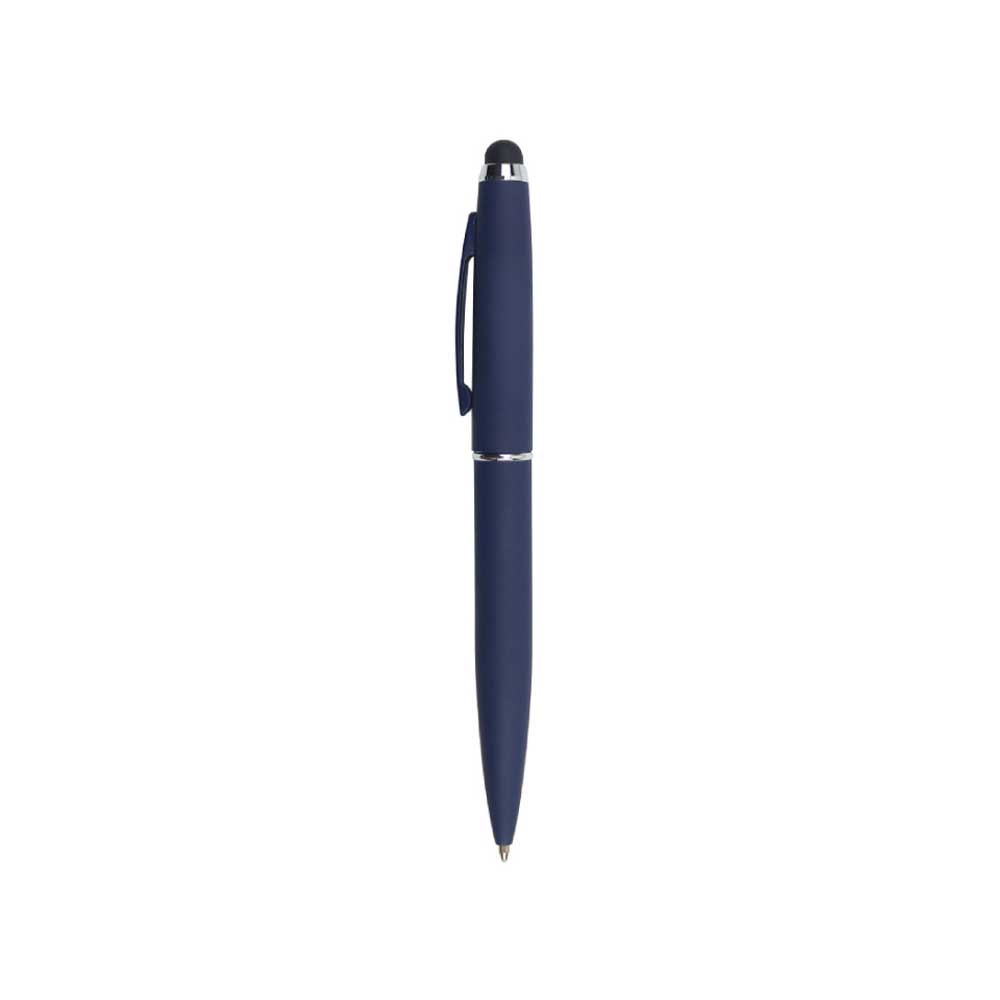 Blue Metal Pen with Stylus and Matt Finish | Corporate Gifts Dubai
