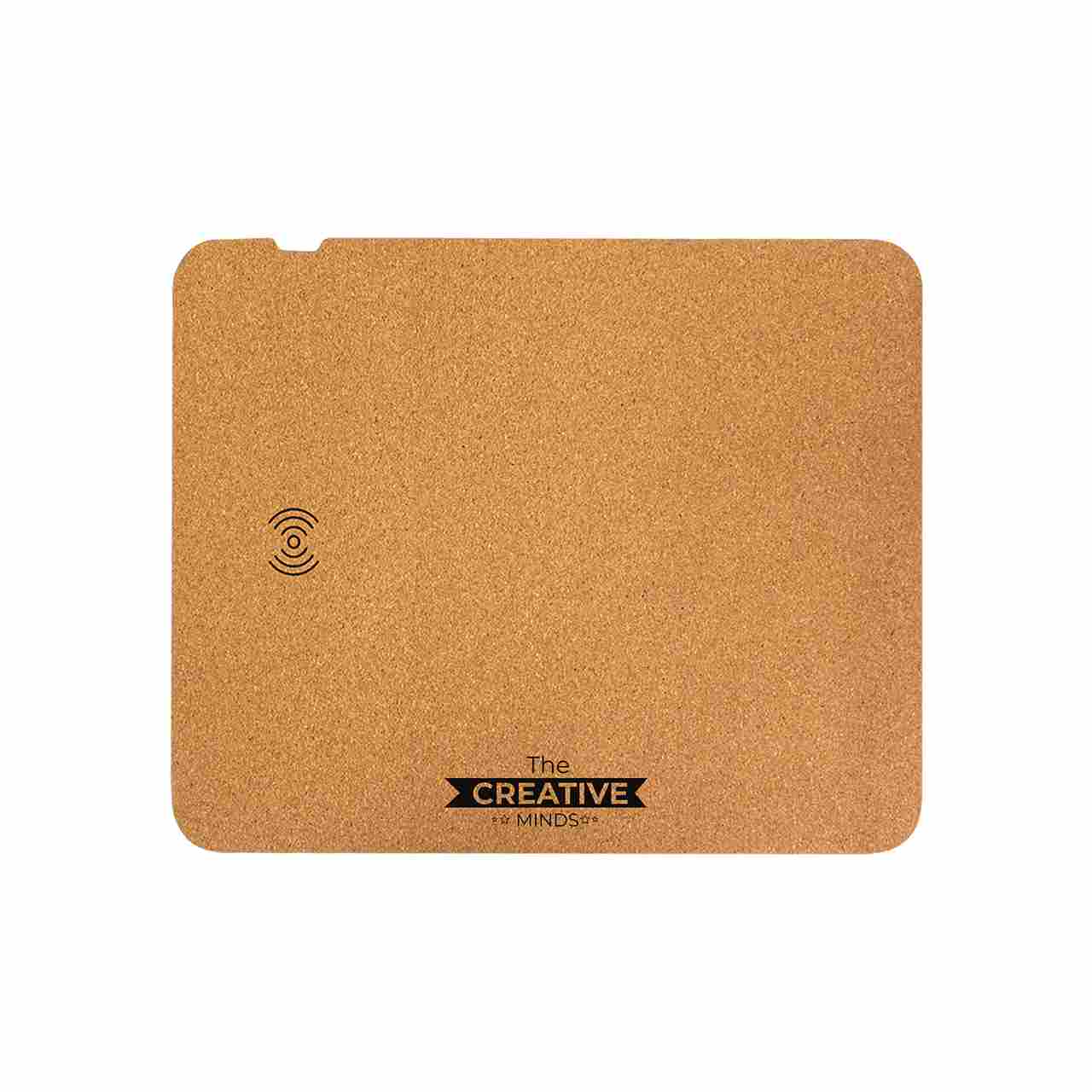 Cork Mouse Pad with Wireless Charging | Eco-Friendly Corporate Gifts Dubai