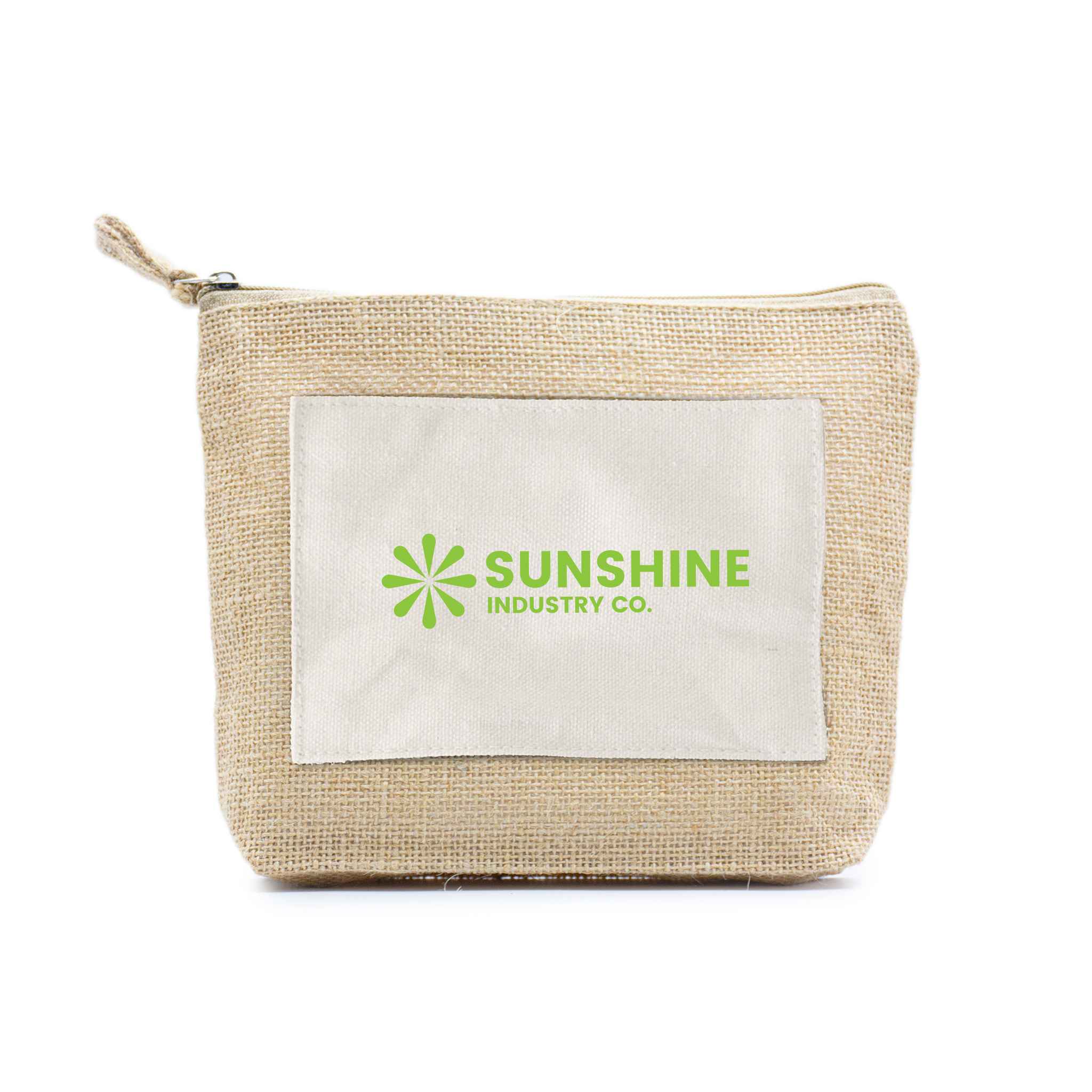 Jute Pouch with Natural Patch | Eco-Friendly Corporate Gifts Dubai