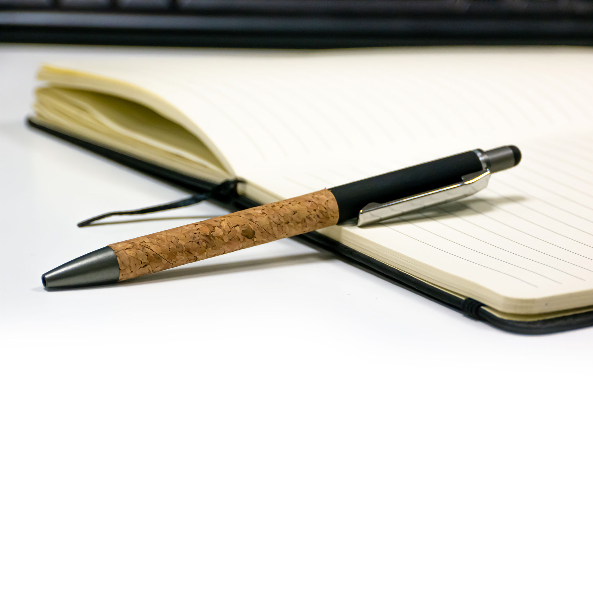 Cork Pen with Stylus | Eco-Friendly Corporate Gifts Dubai