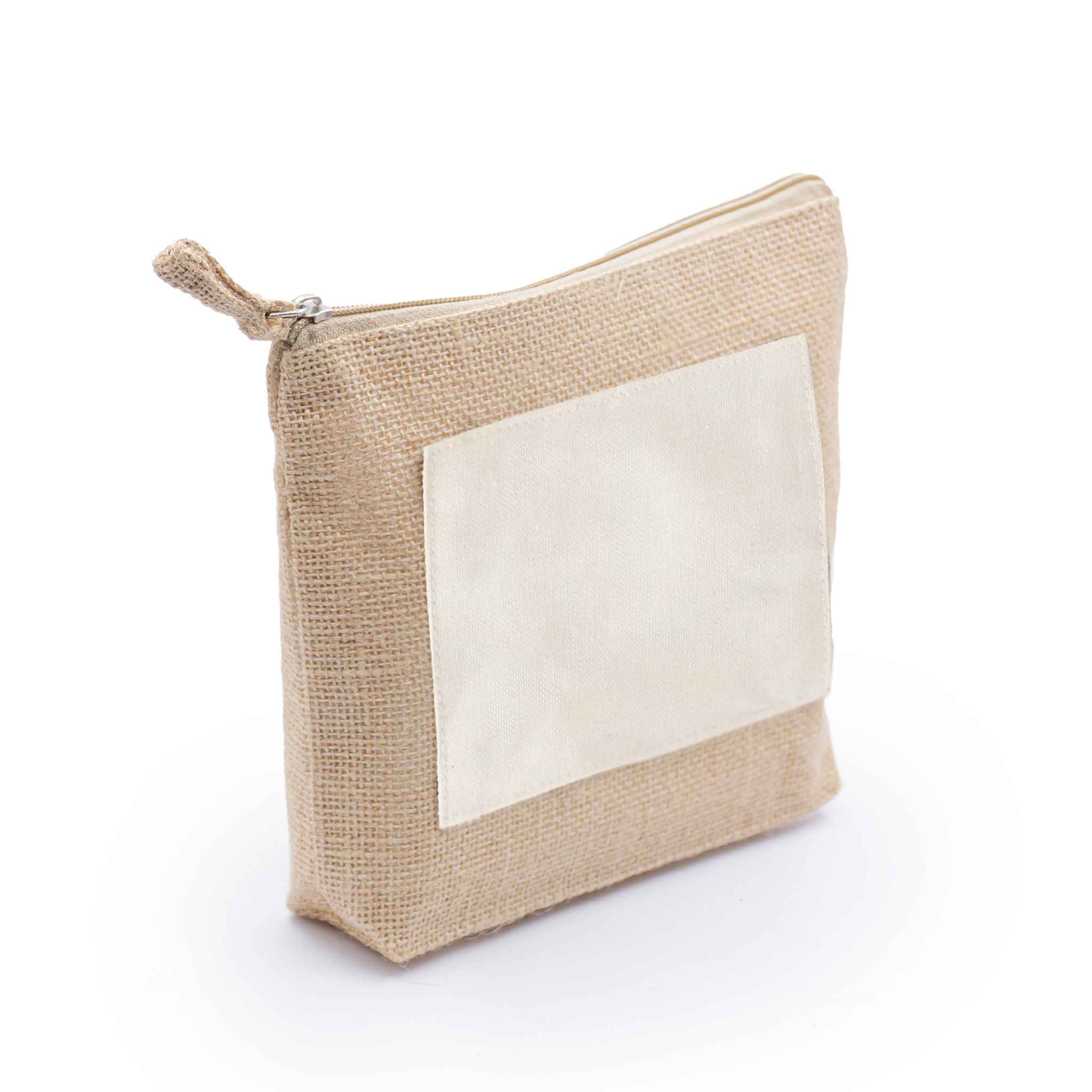 Jute Pouch with Natural Patch | Eco-Friendly Corporate Gifts Dubai