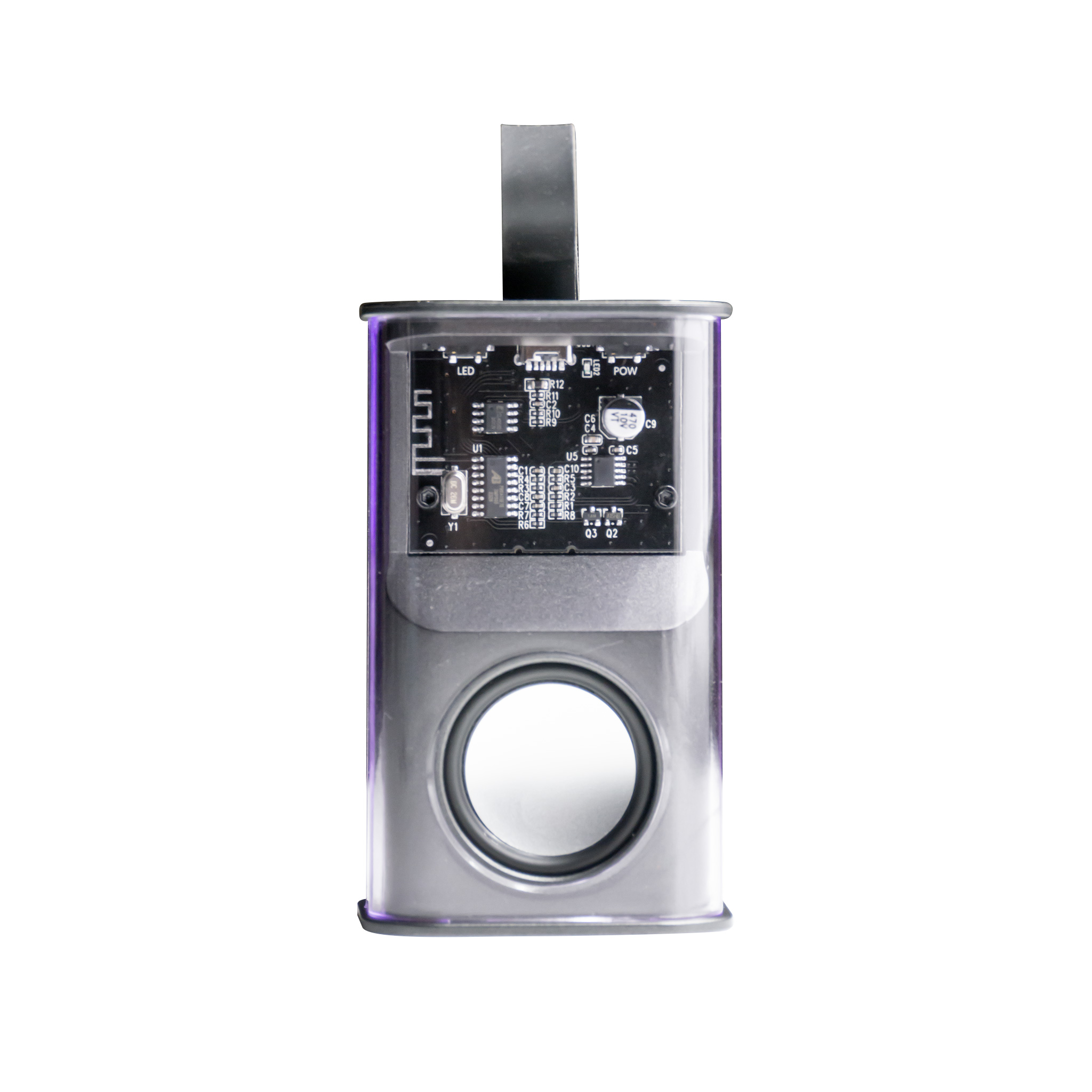 Transparent Mini Bluetooth Speaker with RGB Light | Corporate Gifts Dubai