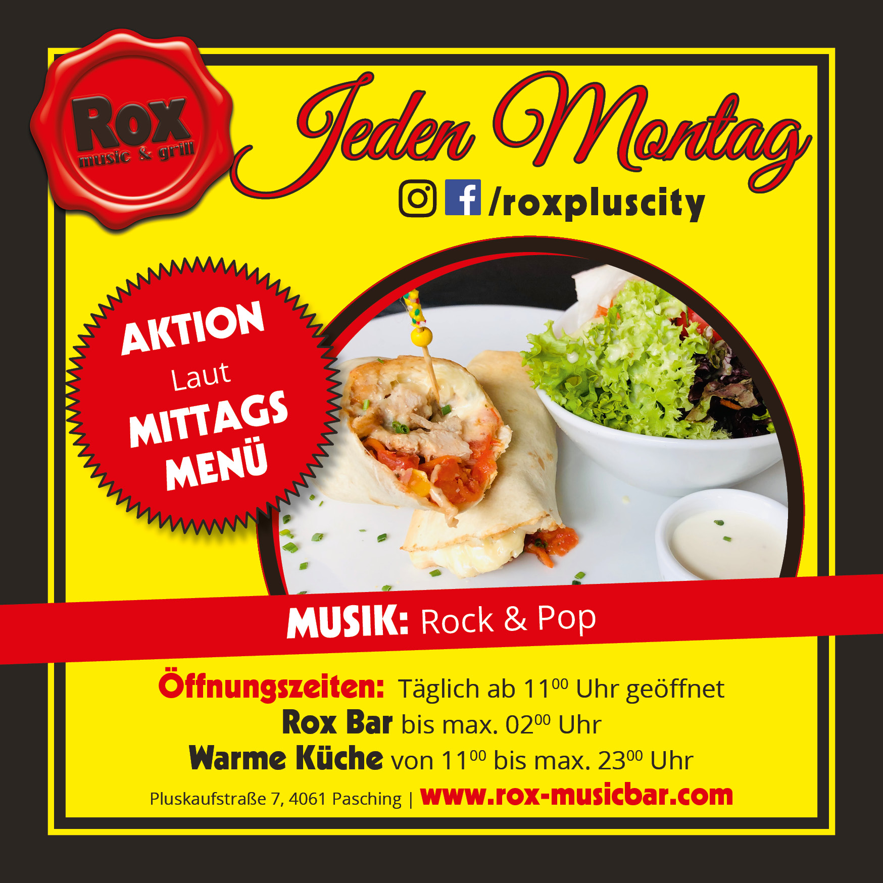 Rox Music and Grill • PlusCity